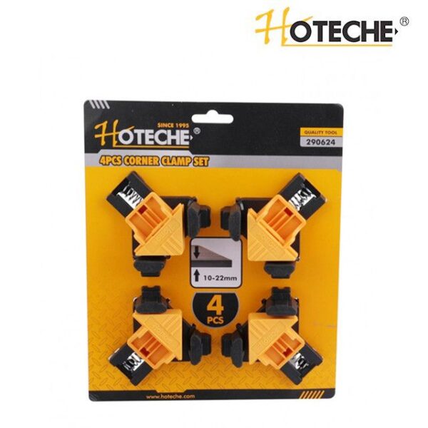 SET PINZA DE ANGULO RECTO DE 90o PARA TRABAJAR MADERA 4PCS HOTECHE ...